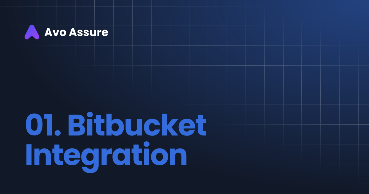 01. Bitbucket Integration | Avo Assure