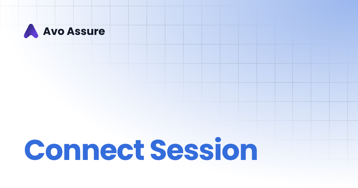 Connect Session | Avo Assure